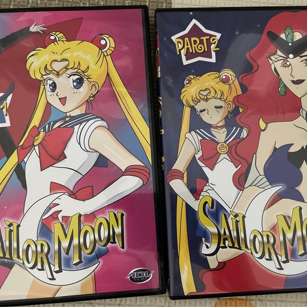 Sailor Moon R, S, Supers the Movies DVD Trilogy - English & Japanese Dubbed - Etsy