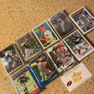 270 Random Baseball Cards From the 1980s-today in a Small Flat Rate Box ...