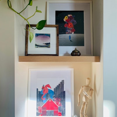 Never Skip Breakfast Surreal Collage Art Print - Etsy