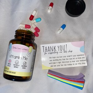 Love Note Capsules: Cute Valentines Day Gift for Her - Etsy