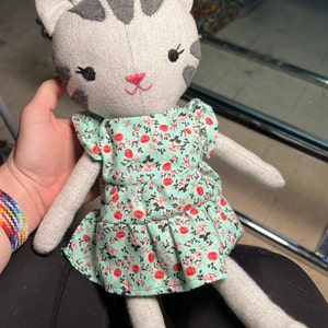 Cat Sewing Pattern PDF Make More Than One Type of Cloth Cat - Etsy Canada
