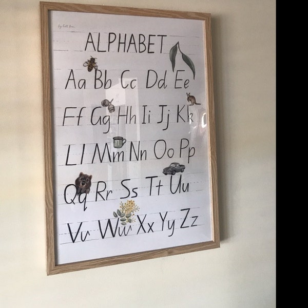 Aussie Alphabet- Printable Art, Instant Download, ABC Poster ...