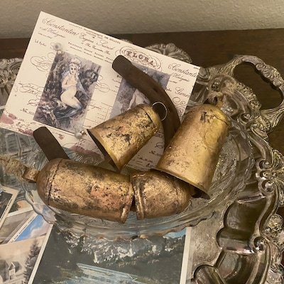 Mix of Bells for Med Size Wreath wreath and Bow Not Included, Old World ...