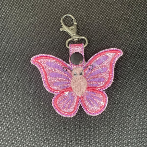 Alphabet Key Fobs, Machine Embroidery, ITH, in the Hoop, Alphabet ...