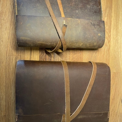 Leather Sleeve for Field Notes Pocket Size / Distressed - Etsy