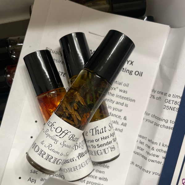 MORRIGAN INVOCATION OIL, Morrigan Goddess Ritual Oil, Spell Oil ...