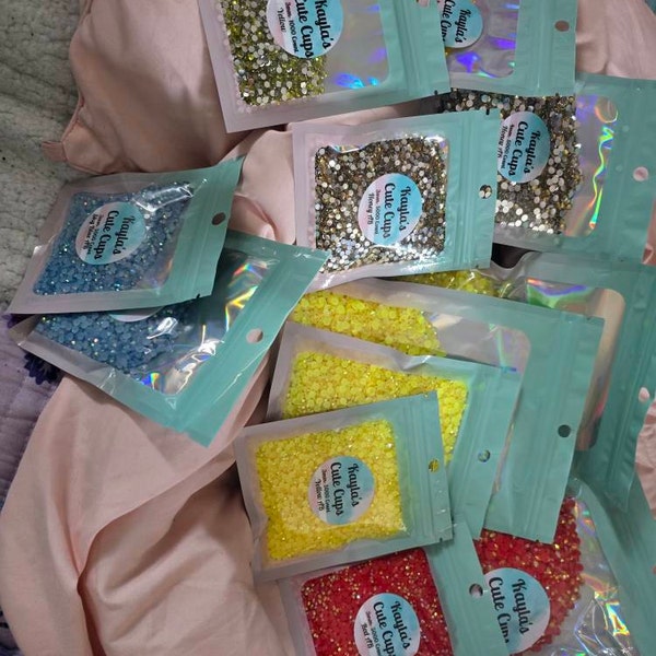 Bling Lover's Kits Monochromatic Rhinestone Kits 3mm, 4mm, 5mm FAST ...