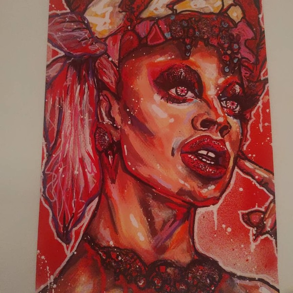 Billy Loomis From Scream - A4 or A3 Print of My Original Acrylic ...