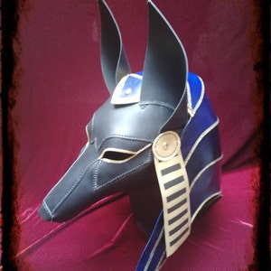 PDF Pattern Leather Anubis Mask With Headpiece - Etsy