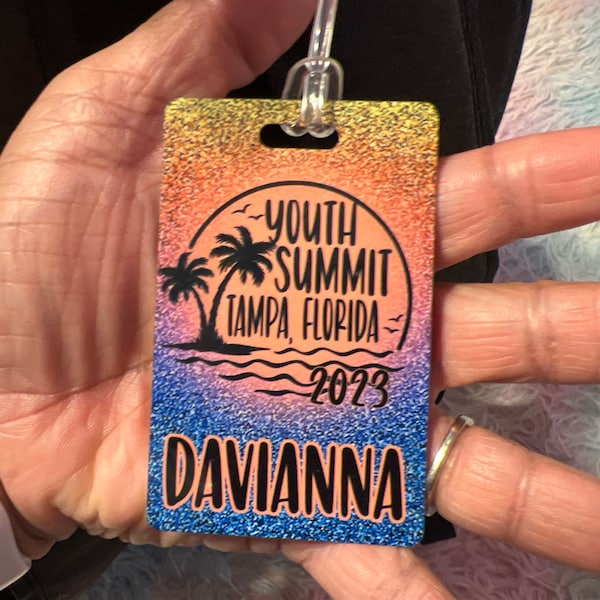 Youth Summit Bag Tag - Etsy