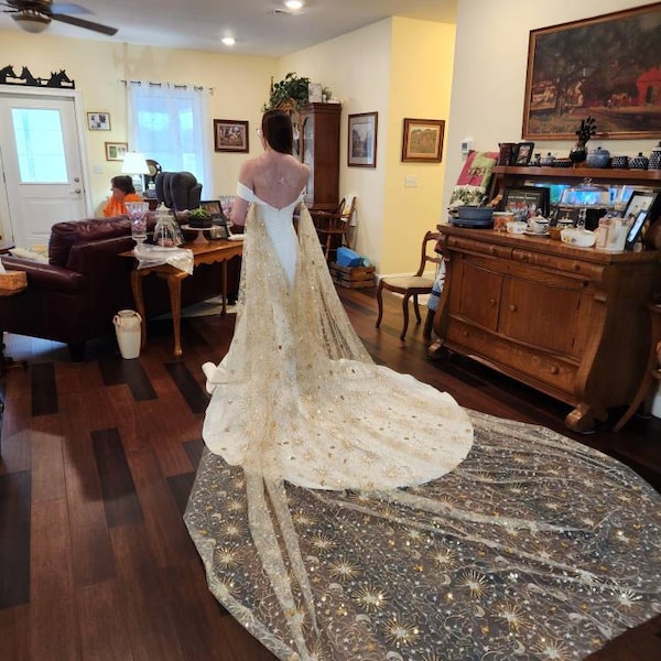 Luxury Bead Bridal Juliet Veil Lace Beaded Short Wedding Cap Veil ...