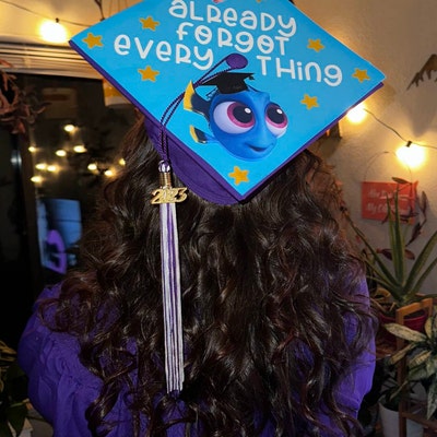 Exit Buddies, Graduation Cap Topper, Dory, 3D Photos, Graduation Topper ...