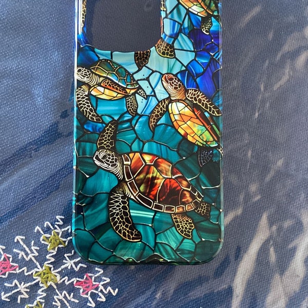 Hammerhead Shark Coral Reef Phone Case, Ocean Sea, Marine Life Pattern ...