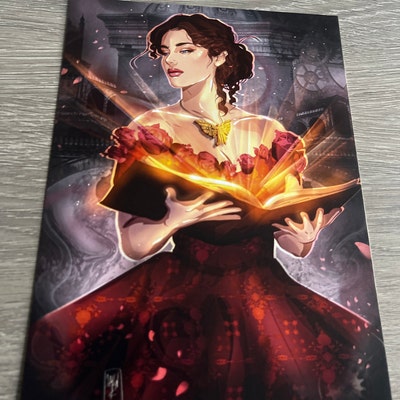 Quinlar 5x7 Art Print Bryce Quinlan Hunt Athalar Crescent City - Etsy