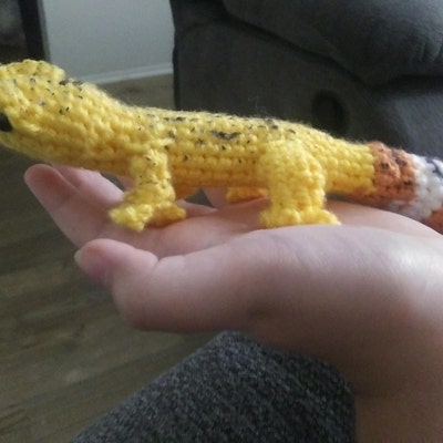 Leopard Gecko PDF Crochet Pattern PATTERN ONLY - Etsy