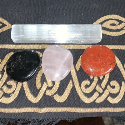 Crystal Kit for Empaths Crystals for Love & Protection Crystal Healing ...