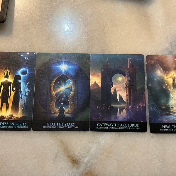 Past Life Oracle Deck From the Soul Reflection - Etsy