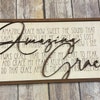 Amazing Grace SVG Digital File GLOWFORGE Laser Ready - Etsy