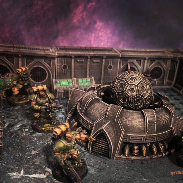 Grimguard Monolith Tank Stationforge 1x 28mm Mega Tank With Crew ...