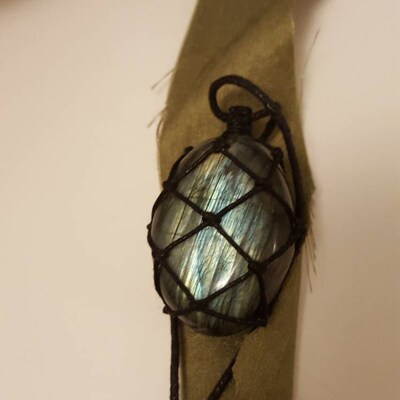 Black Obsidian Necklace Natural Obsidian Crystal Healing Meditation ...