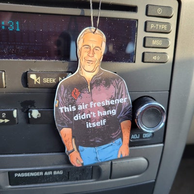 Jeffrey Epstein Car Air Freshener - Etsy UK