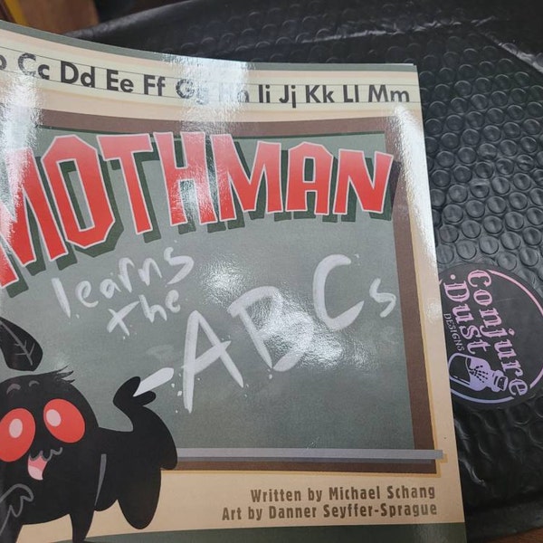 Mothman Learns the Abcs - Children's Book! - Etsy