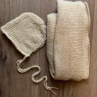 Knitting Pattern Ridges Bonnet Newborn Photography Prop - Etsy