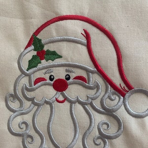 Santa Claus Applique Design Christmas Applique Embroidery Designs for ...