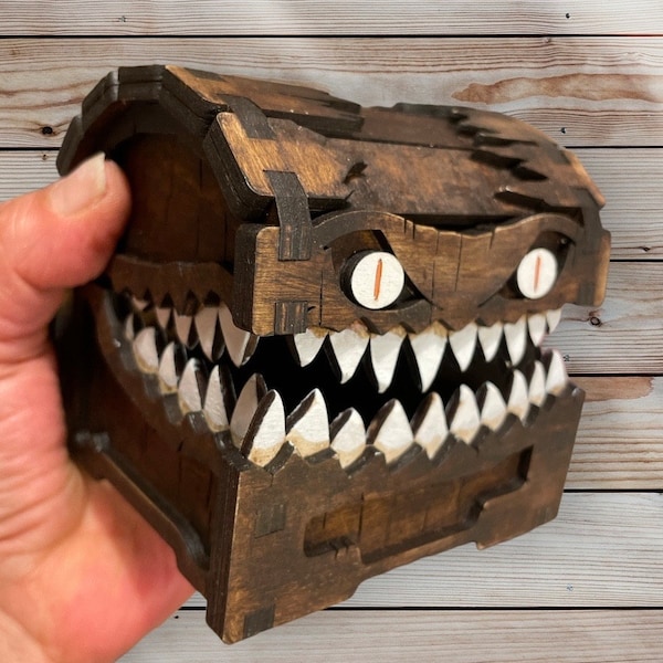 Mimic Chest Laser Cut Files: SVG, DXF, CDR (digital Product) - Etsy