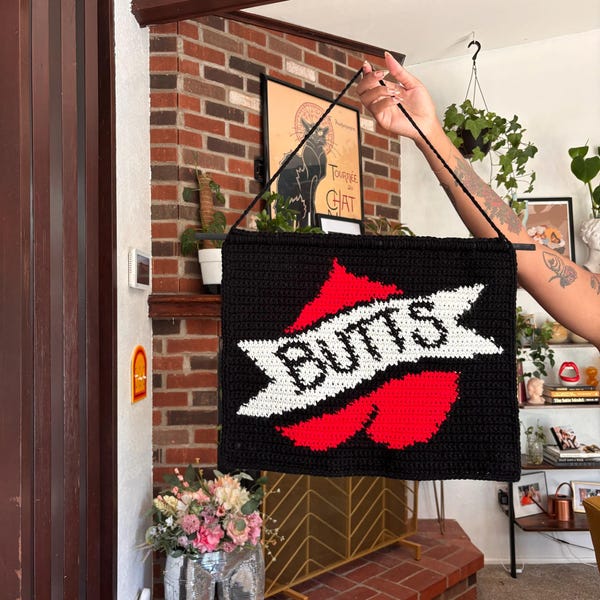 Stranger Things Tapestry Crochet Pattern / Wall Hanging / Weird Art ...