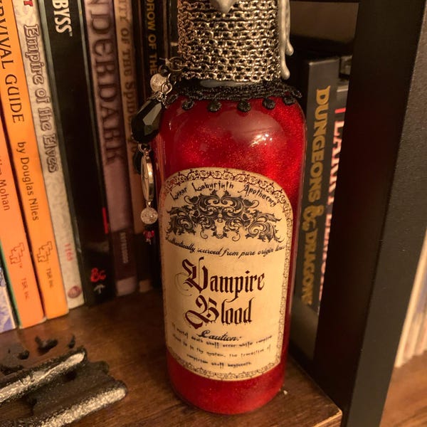 Bottled Light Potion/steampunk Color Changing Potion - Etsy