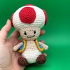 CROCHET PATTERN - Toad Super Mario Bros - PDF File- English, French - Etsy