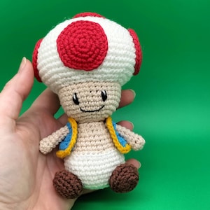 CROCHET PATTERN BUNDLE Toad Et Toadette Super Mario Bros - Etsy