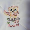 Days of the Week Owls Machine Embroidery Designs Pack Instant Download ...