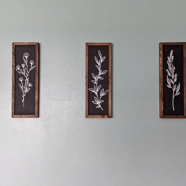 Ainsley Pattern Wood Sign Tile Pattern Sign Moroccan Wall Decor Tile ...