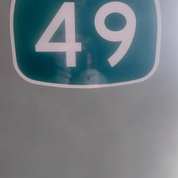 New York City Brooklyn Queens Expressway Highway Marker Road Sign 1965 ...