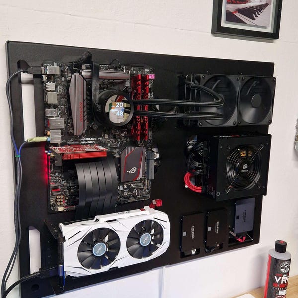 Modular Case, Open Frame Computer Case, Mini ITX, Computer Case, - Etsy Modular Case, Open Frame Computer Case, Mini ITX, Computer Case, - Etsy