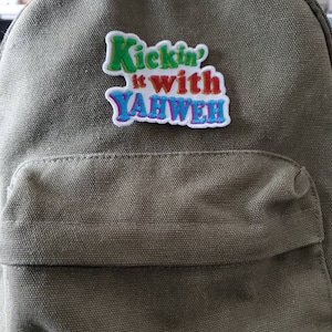 Yahweh Patch | Punk Patch | Christian Patch | Sew on | Embroidery ...