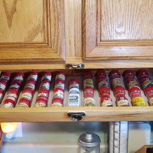 Spice Organization Silverware Divider Add-on Option - Etsy