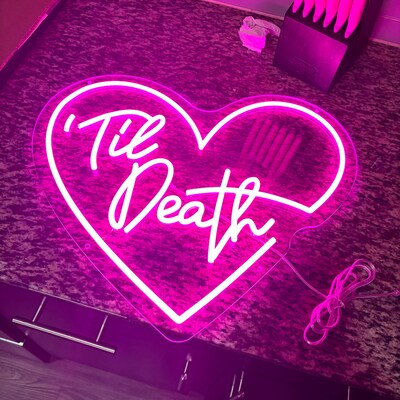 Wings Neon Sign Custom Angel Wings Neon Sign Custom Neon Bar Sign Neon ...