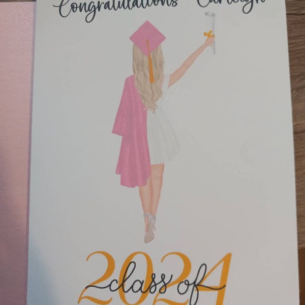 Graduation Card, Congratulations Grad Card, Graduation Card for Senior ...