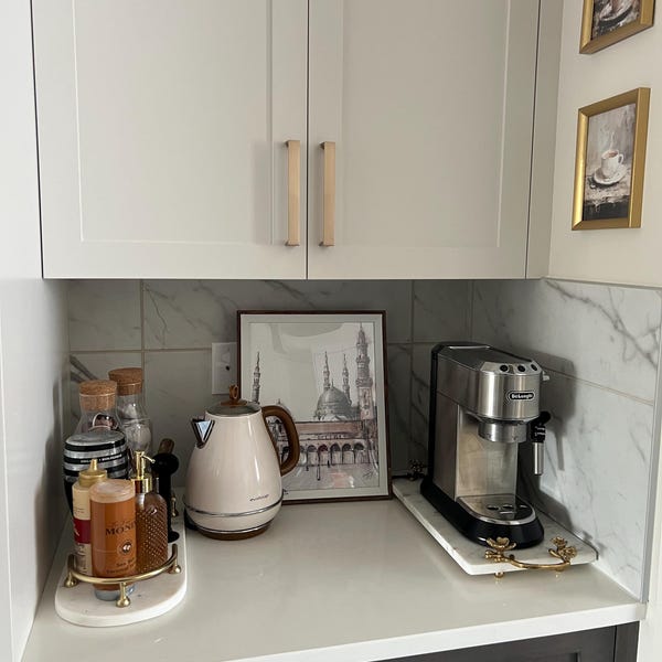 Neutral Coffee Art Moody Kitchen Wall Art Coffee Lover Gift Coffee Bar ...