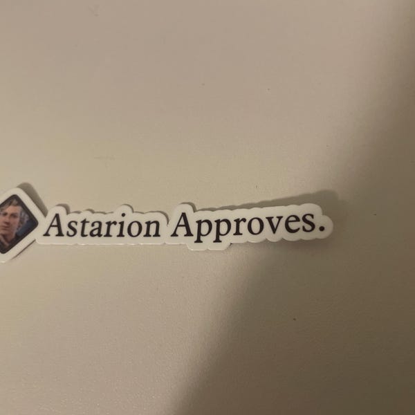 Baldur's Gate 3 Companions Approval Sticker! | Bg3 Stickers ...