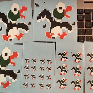 EARTHBOUND Characters 8bit Sprite Vinyl Decal From Choose a Character ...