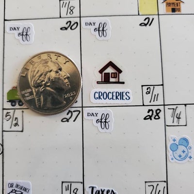 GT005 Foiled Check Box List Sticker. Check Box Sticker, List Label ...