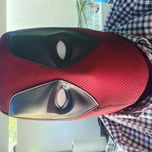 Deadpool Costume Cosplay Mask With Magnetic Eyes - Etsy