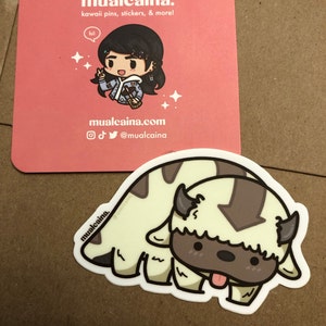 Cute Appa Inspired Vinyl Sticker waterproof Scratch - Etsy