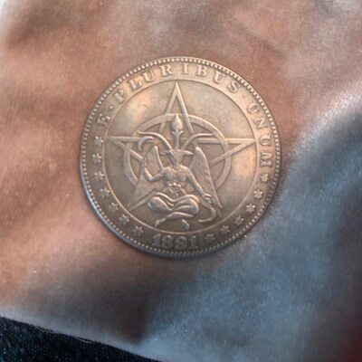 Baphomet Coin - Etsy