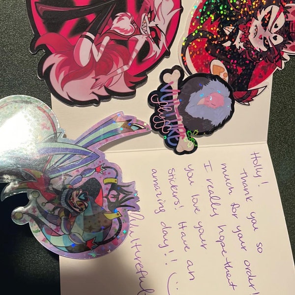 FIZZAROLLI - Helluva Boss Inspired Stickers- 2 Versions - Etsy