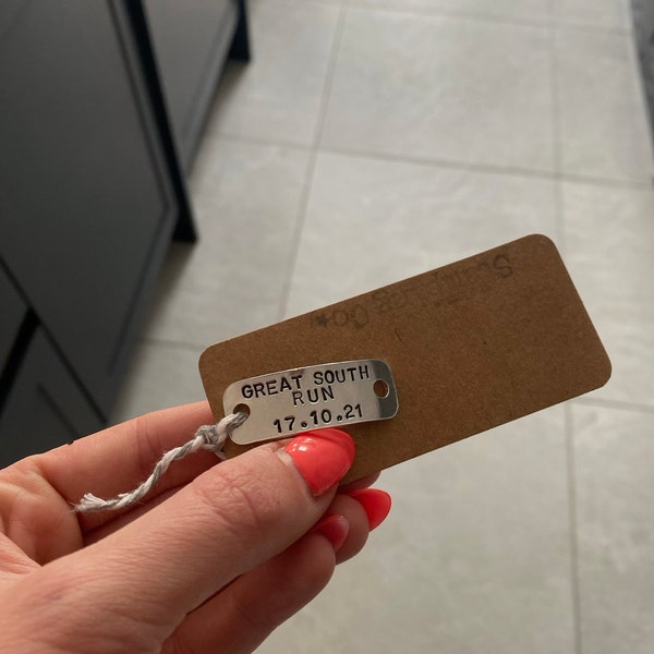Marathon, Trainer Tags, Lace Tags, Personalised Trainer Tags, Sneaker ...